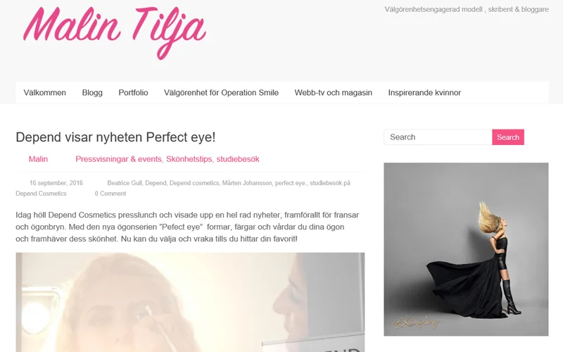 Malin Tilja Perfect Eye - Depend Cosmetic