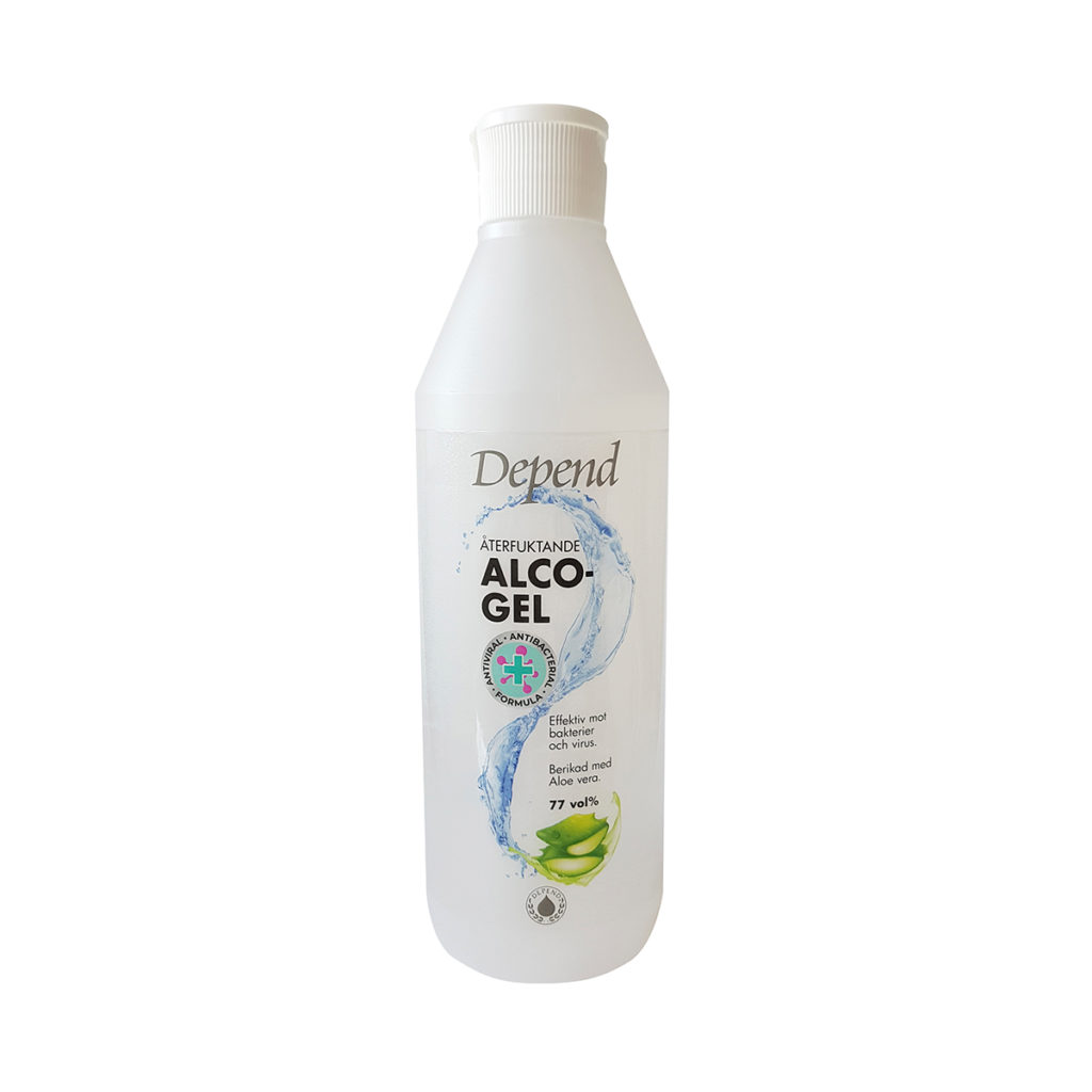 ALCOGEL 77 VOL% 500 ML - Depend Cosmetic